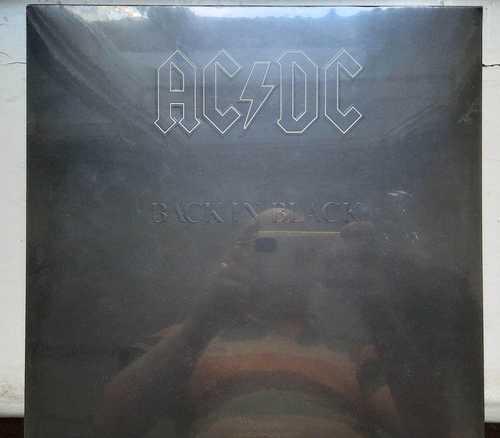 Пластинка винил AC/DC back IN black запечатан