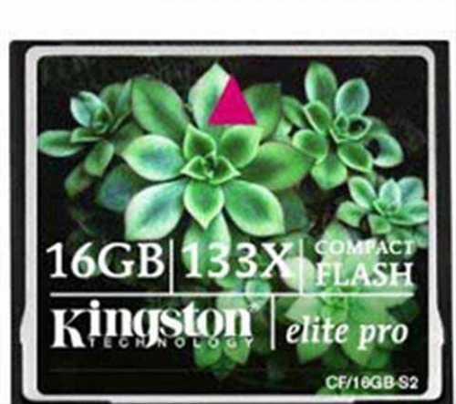 Compact Flash Kingston Elite Pro 16 Gb 133x
