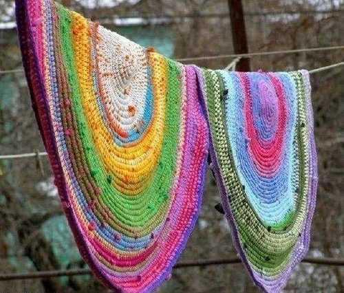 Новые текстильные коврики вязанные дорожки сидушки