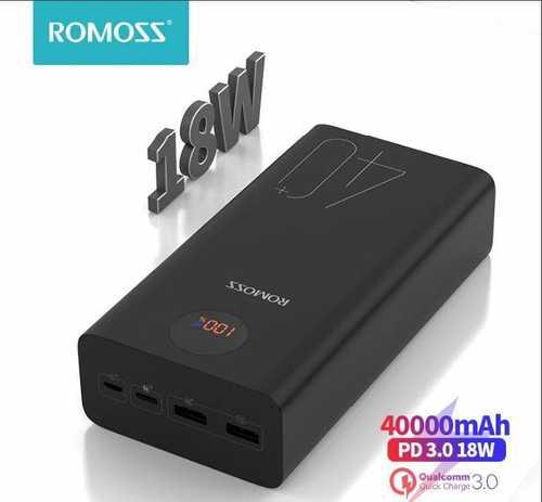 Power Bank Romoss Zeus 18w 40000 мАч