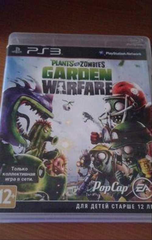 Игра на PS3. Plants vs Zombies: Garden Warfare