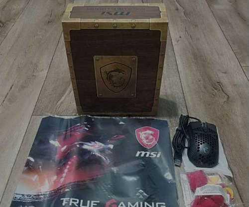 Msi lootbox мышь msi m99+коврик+брелок