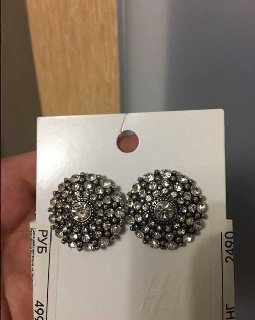 Крупные Серьги Н&M новые