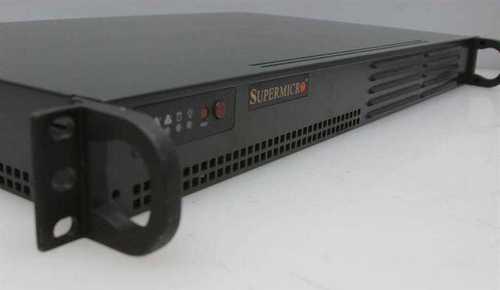 Сервер supermicro 502-2 1u