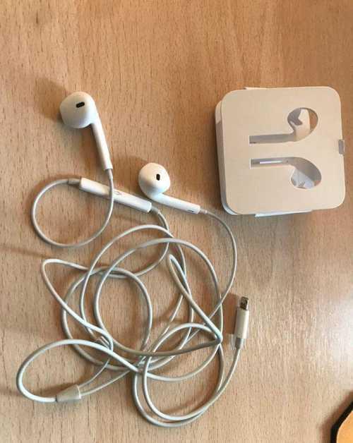 Наушники гарнитура iPhone Оригинальные. Проводные