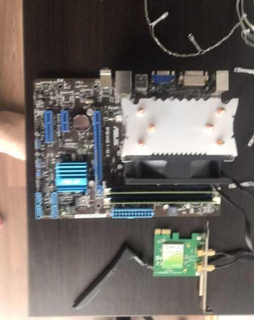 Core i5 4570 с матерью и процессором
