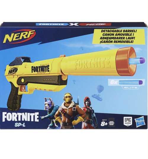 Новый Nerf Бластер Fortnite Спрингер