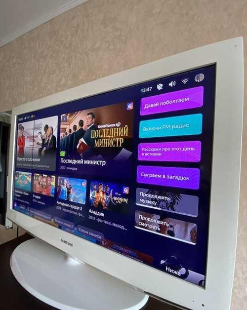 Метровый ЖК телевизор Samsung 102 см с hdmi (Дефек