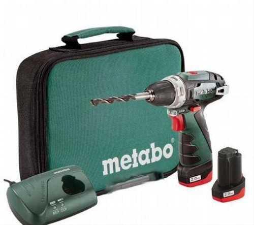 Аккумуляторная дрель-шуруповерт Metabo PowerMaxx