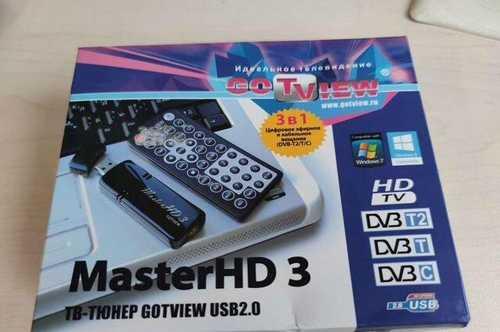 Тв-тюнер MasterHD 3, USB