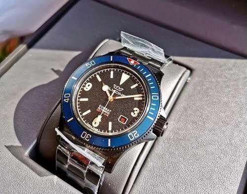 Мужские часы glycine combat 42 vintage