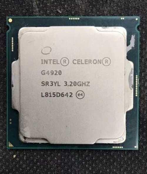 Процессор intel celeron g4930