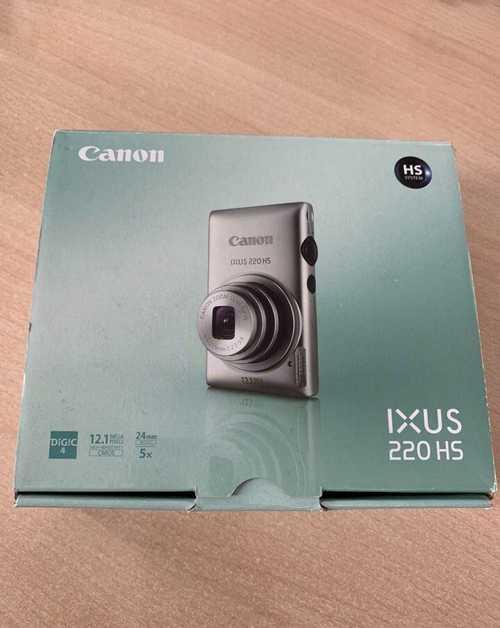 Компактный фотоаппарат Canon ixus 220 HS