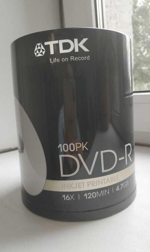 DVD-R Printable TDK (для струйной печати)