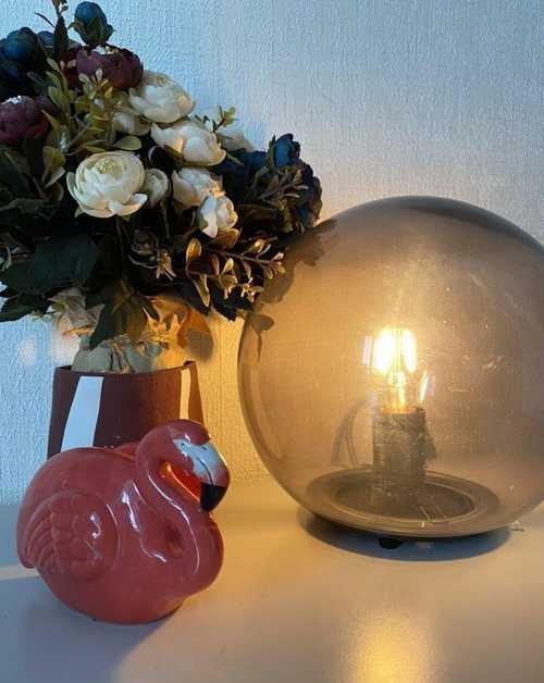 Настольная лампа шар из Икеи, Фаду