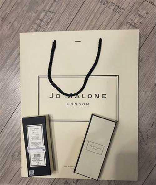 Большой пакет и коробочка из под духов Jo Malone