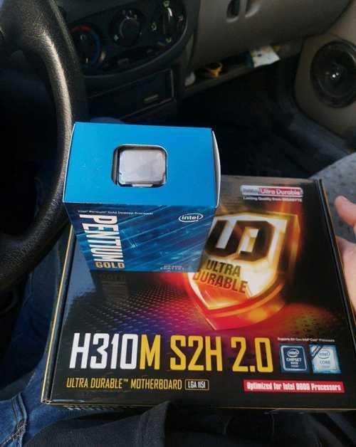 Связка g5400 box + Gigabyte h310m s2h