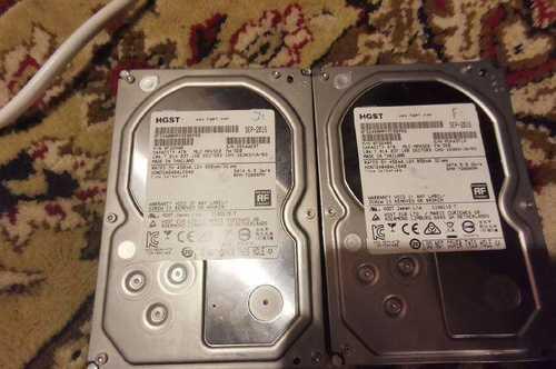 Жесткий диск hgst 4 TB 2x