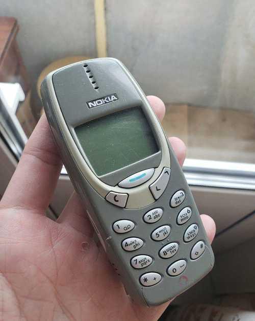 Лот 32 Nokia 3310 серый полностью рабочий