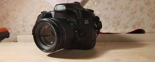 Canon 40d + 18-55 is stm
