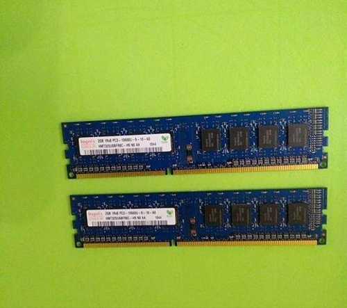 Оперативная RAM DDR3 2x2GB 1060MHz dimm