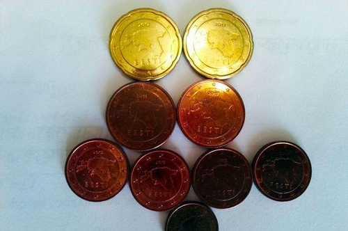 Монеты евро и евроценты