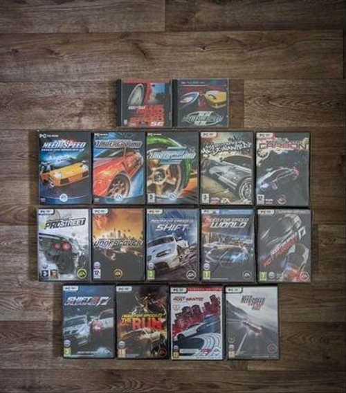 Коллекция игр из серии Need For Speed