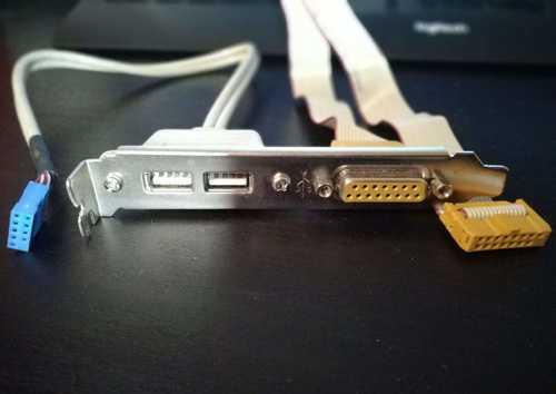 Планка расширения USB 2.0 + midi