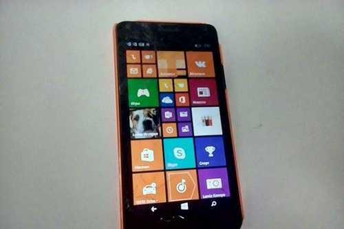 Телефон Microsoft lumia 640 dual rm-1077 на запчас