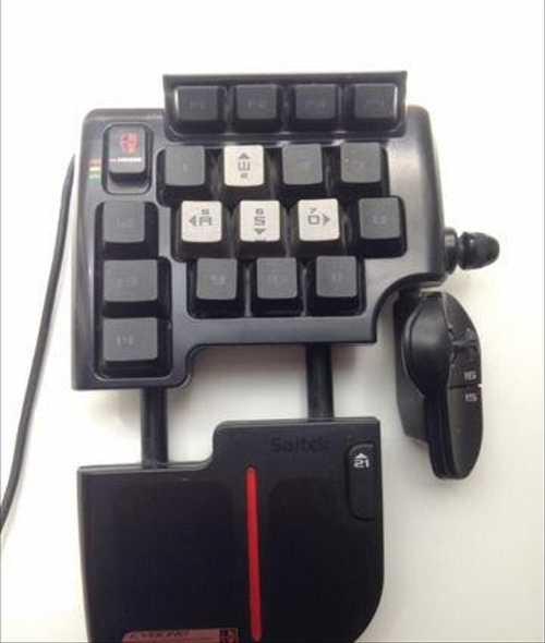 Игровая клавиатура saitek cyborg command unit