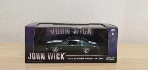 Chevrolet Chevelle SS 396 1970 "John Wick" 1:43