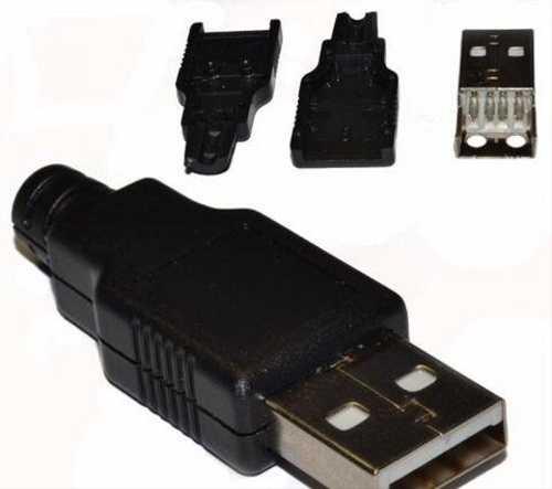 USB разъём папа 5шт