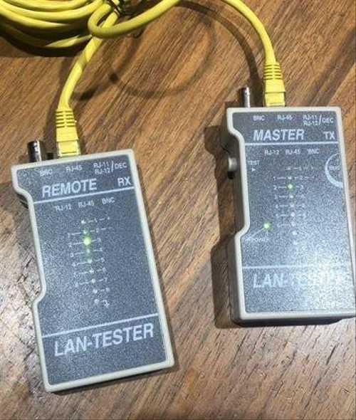 Тестер сетевого кабеля LAN