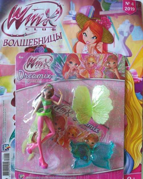 Winx(Винкс) журналы с куколкой