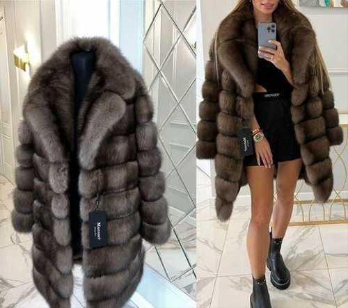 Шуба из баргузинского соболя