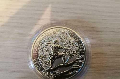 Робин Гуд серебряная монета