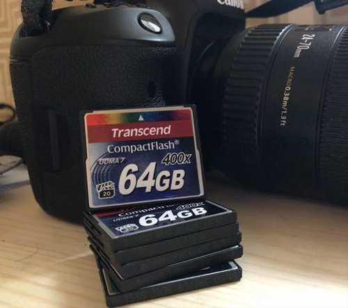 Transcend CF 64GB 400x карта памяти
