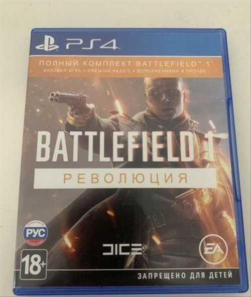 Игра для приставки ps4 Battlefield 1