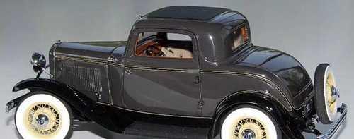 1/24 Danbury Mint 1932 Ford Deluxe Coupe Grey