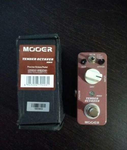 Mooer Tender Octaver mkii октавер для бас гитары