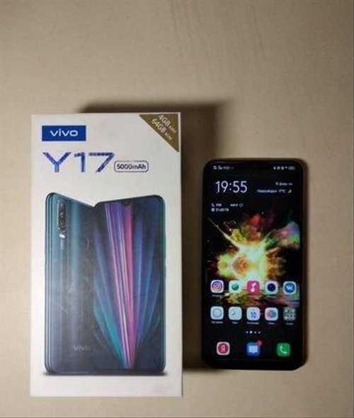 Продам телефон vivo y17 4/64