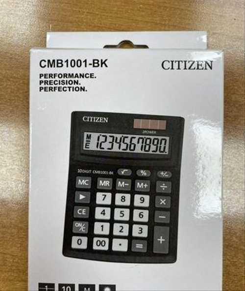 Калькулятор citizen cmb1001-bk