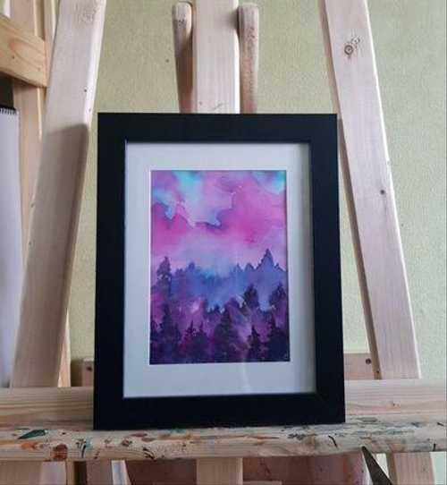 Картина «Туманный лес»