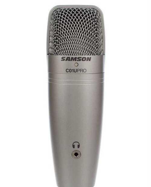 Конденсаторный микрофон Samson C01U PRO