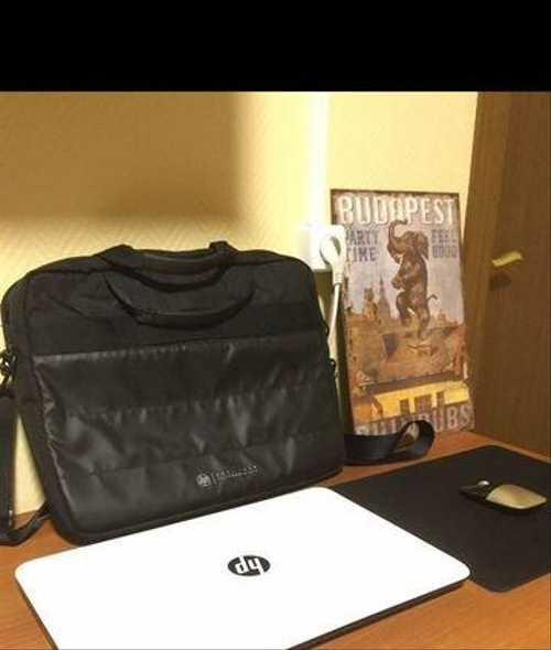 Ноутбук HP 15-ac684ur + оригинальная мышь и сумка