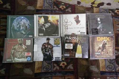 Eminem, DMX, 50 cent, 2pac, Akon, D12