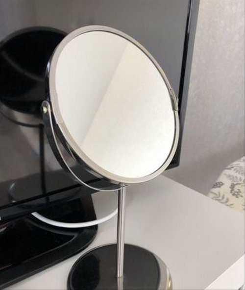 Круглое зеркало IKEA настольное