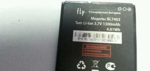 Fly IQ432 bl7403 Аккумулятор новый