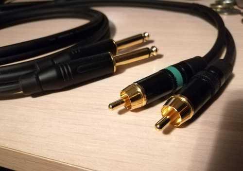 Аудиокабель Proel TRS RCA