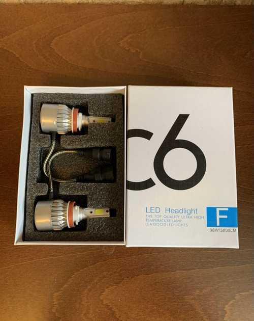 LED лампы C6